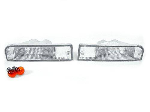 Clear Front Bumper Signal Lights Set by DEPO fit for 1992-1995 Toyota ...