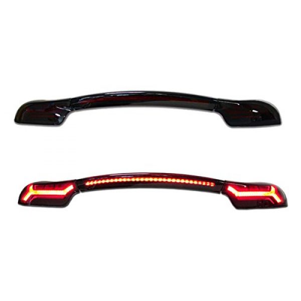 DEPO Sequential Signals Smoked Lambo LED Tail Lights Fit 92-02 Mazda ...