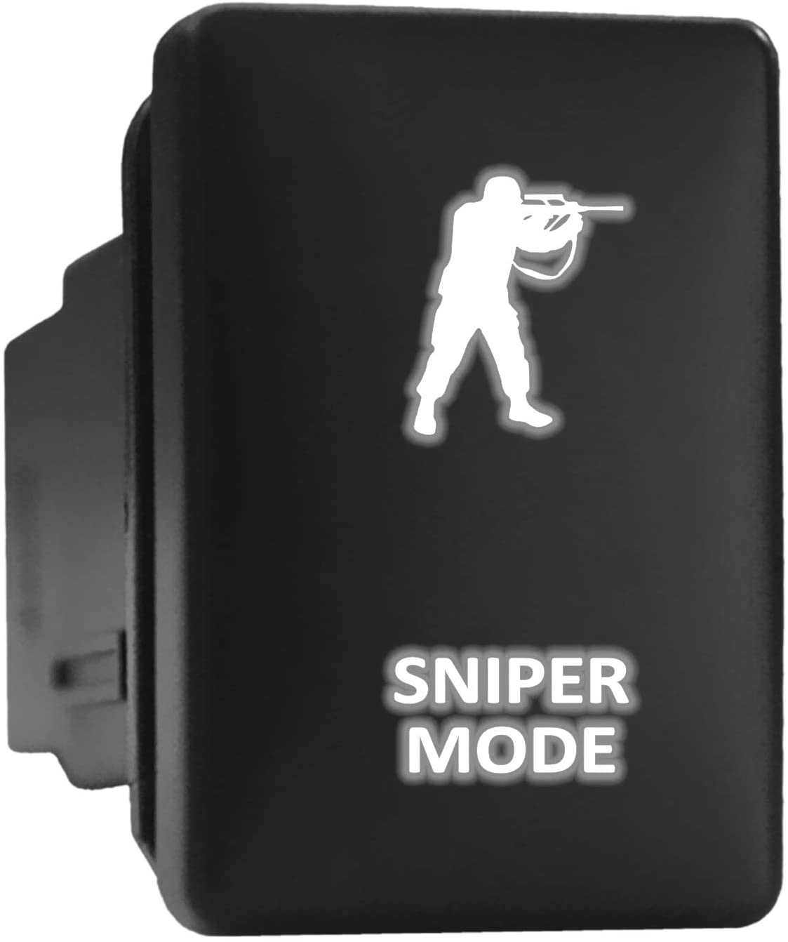 SNIPER MODE Symbol Push Button with Wiring Kit ON-OFF Switch fit for ...