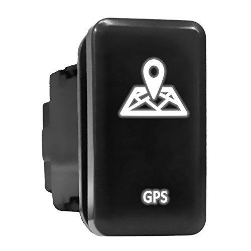 GPS Symbol Push Button with Wiring Kit ON-OFF Switch fit for Toyota ...